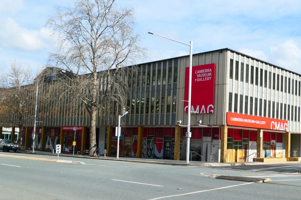 Canberra Museum and Gallery, Canberra City Gallery, visual arts, exhibitions